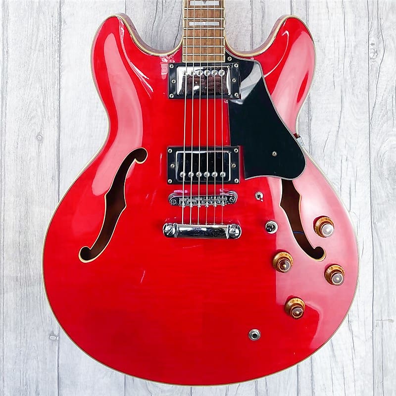 Vester Korean MD-700 335 Cherry Red, Second-Hand | Reverb UK