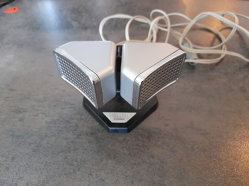 Philips 1960s vintage stereo microphone | Reverb