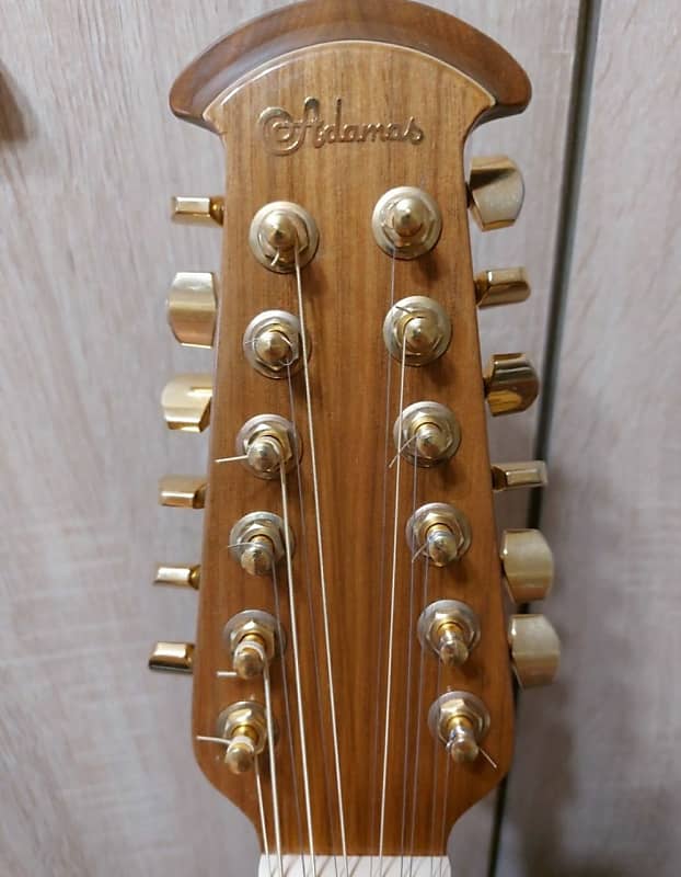 Adamas Ovation Adamas Melissa Etheridge 12 string 2001 black | Reverb