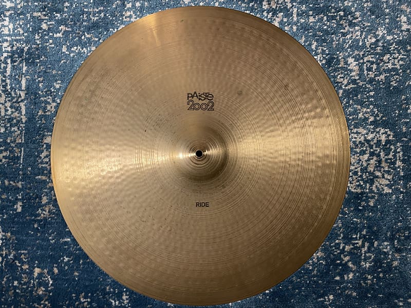 50yo 1974 22” Paiste 2002 Black label ride | Reverb Canada