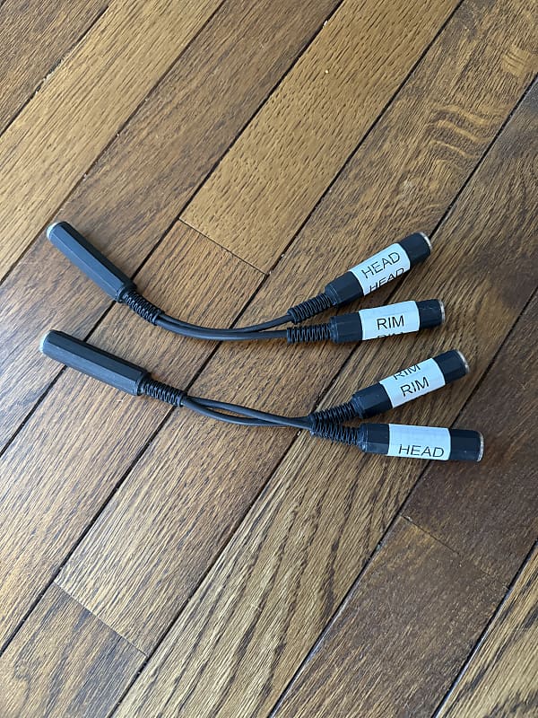 Two Female Cable Splitters for Roland V-Drums | Free shipping | Reverb