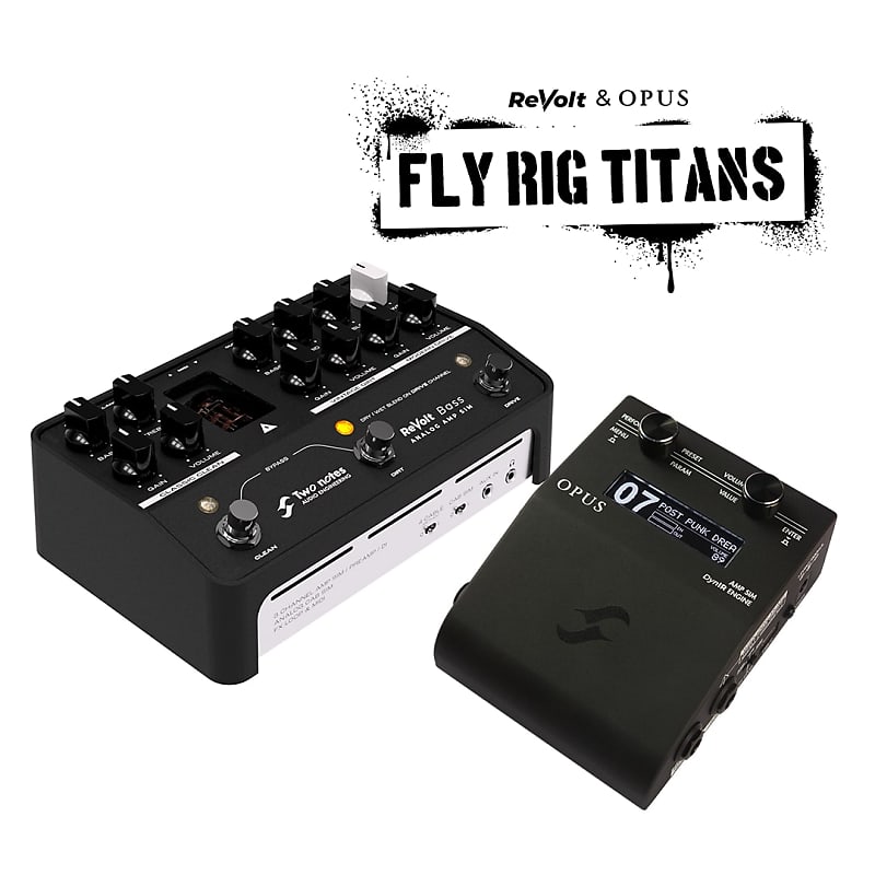Two notes Fly-Rig Saver | ReVolt Bass & OPUS / Multi-Channel | Reverb