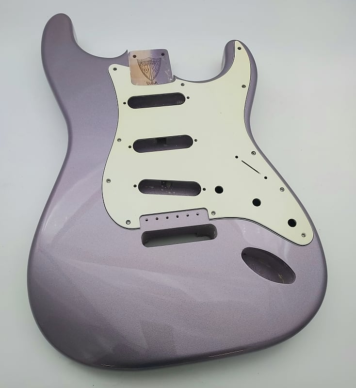 3lbs 13oz BloomDoom Nitro Lacquer Aged Relic Ice Purple | Reverb