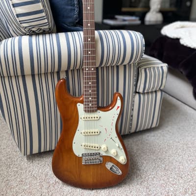 Fender baritone Stratocaster | Reverb