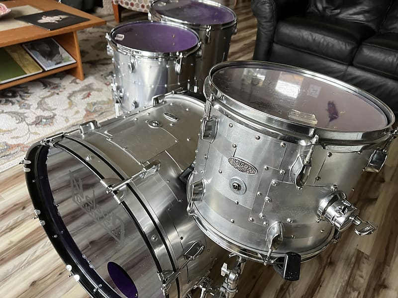 Custom Built Four (4) Piece Drum Set | Reverb