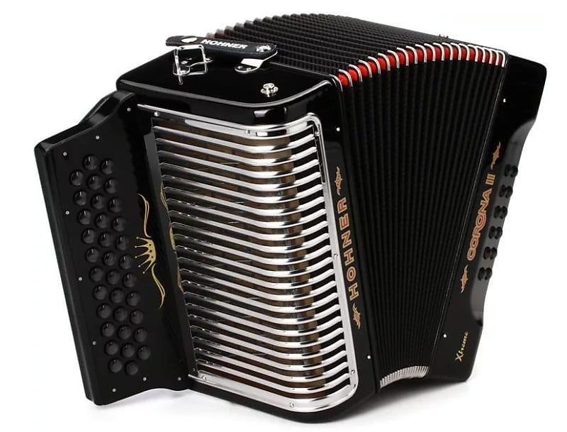 Hohner Corona II Xtreme GCF, Black | Reverb