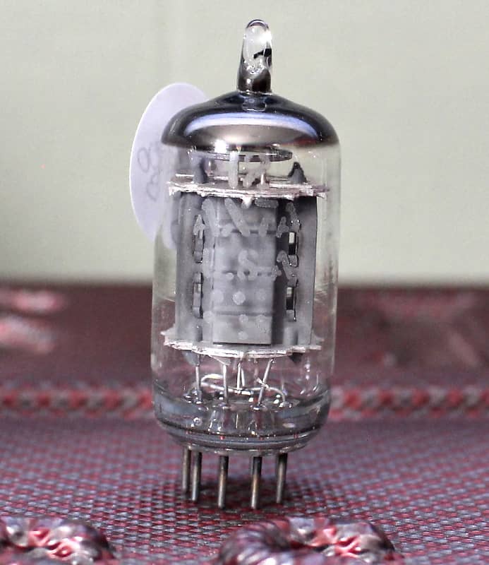 GE 12AX7 ECC83 LONG PLATE HALO GETR PERFECT BALANCE | Reverb Australia