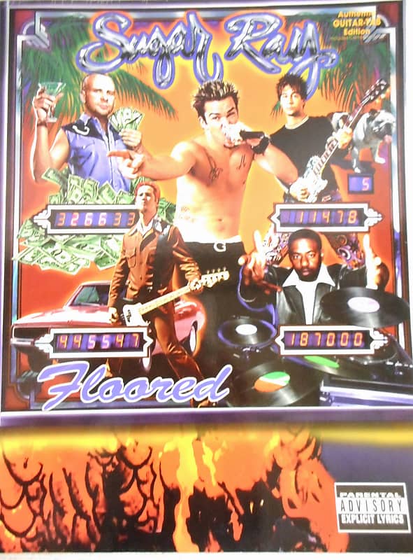 Sugar Ray "Floored" Authorized Guitar Tab Edition 1998 | Reverb