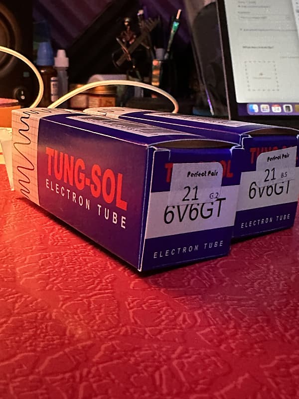 Tung-Sol 6V6GT PERFECT MATCHED PAIR | Reverb Australia