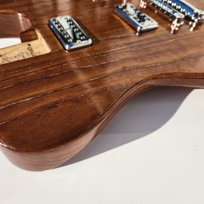 Warmoth Fender Telecaster tele body roasted swamp ash | Reverb