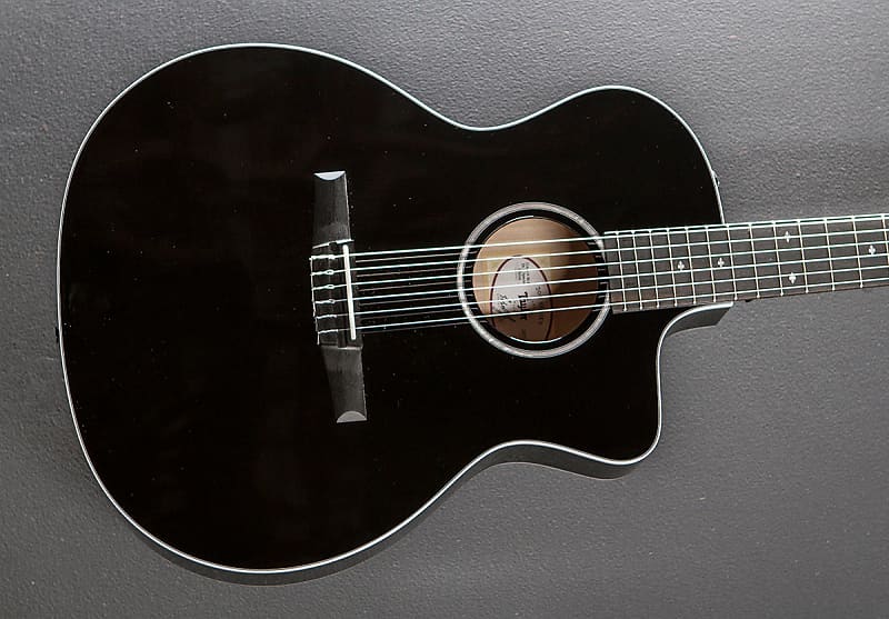 Taylor 214CE-N BLK DLX Special Edition '23 | Reverb
