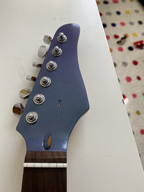 Suhr/Kramer style Purple morph guitar neck | Reverb