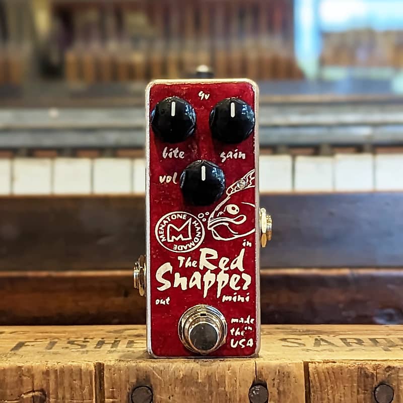 Menatone Red Snapper Mini Overdrive Pedal w/Box | Reverb