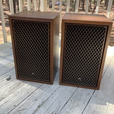 🔥Vintage Sansui SP-1500 Speakers, 3-Way, 5 Speaker, Lattice | Reverb