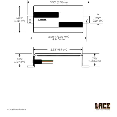 LACE Alumitone Humbuckers (FULL SET) - Blue | Reverb