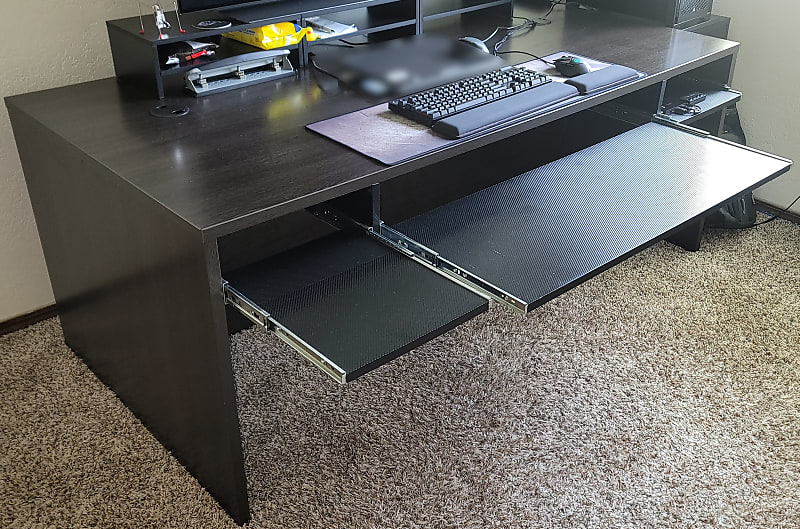 HON Mod 72" Desk Shell 2015 Java Oak (Dark Gray) | Reverb