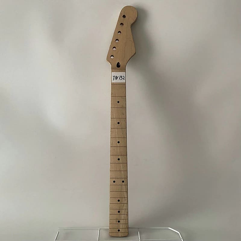 Maple Wood Strat Style Guitar Neck, 21 Frets Fretboard | Reverb