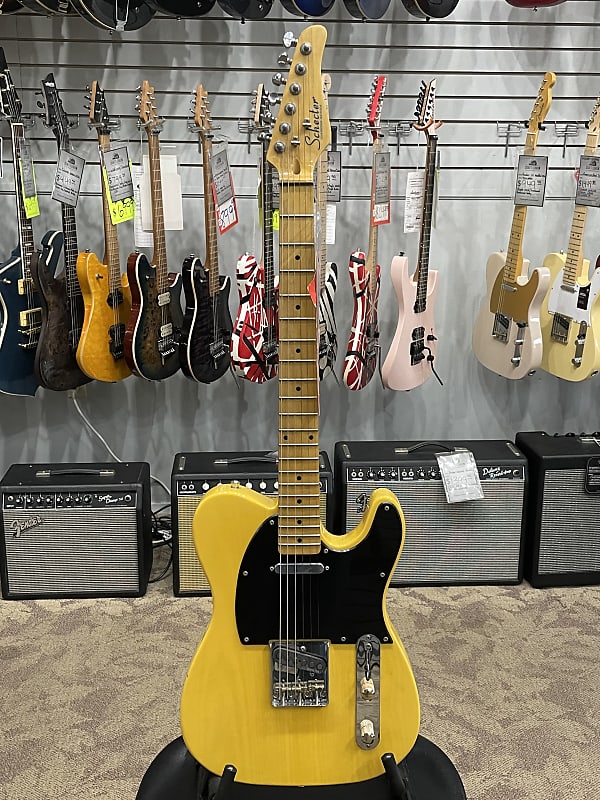 Schecter Diamond Series Telecaster - Butterscotch | Reverb