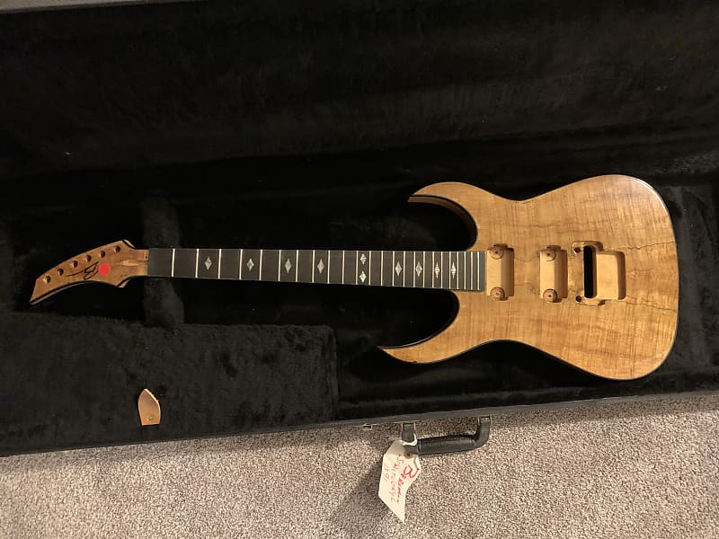 Bernie Rico Jr. 624 Jekyll Spalted Maple Top Project Guitar | Reverb