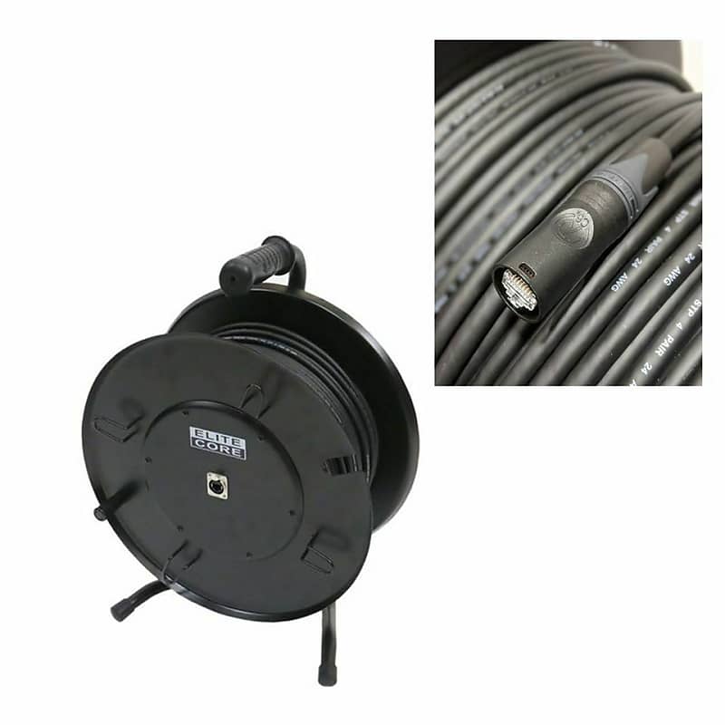 Ethernet Super CAT5E 300 ft Tactical Shielded Reel Snake | Reverb