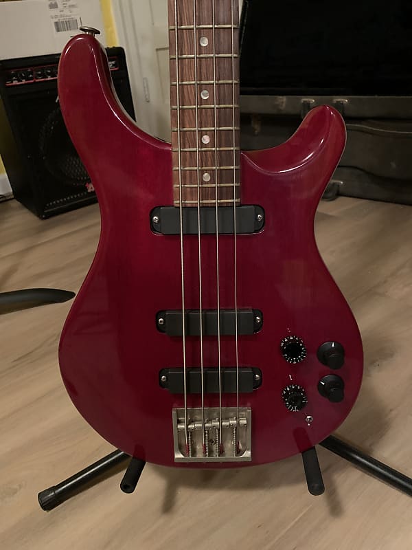 PRS Bass 4 1989 Red | Reverb