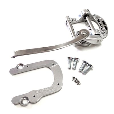 Bigsby USA MADE B5 LEFT-HANDED & Lefty Vibramate - GOLD | Reverb