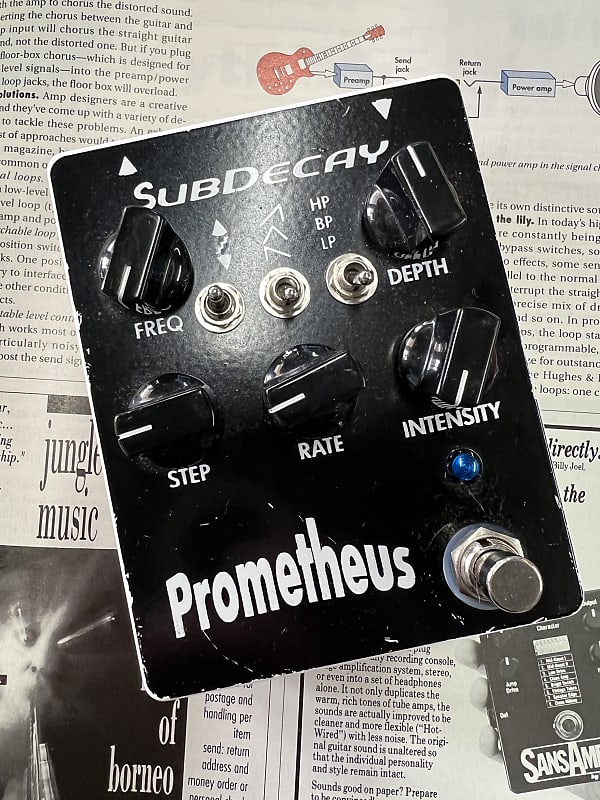 Prometheus SubDecay Filter FX Pedal | Reverb