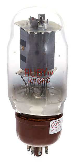 Ruby Tubes Kt66 C Valvola Finale Ruby | Reverb UK