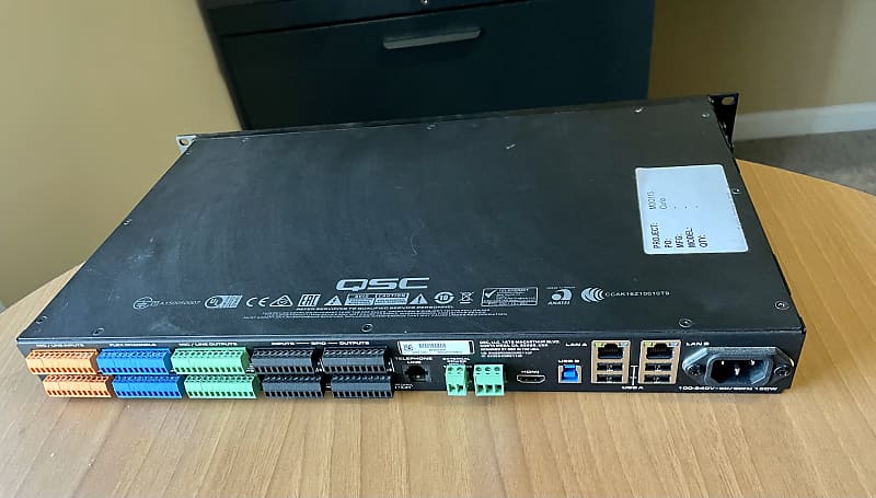 Qsc Q Sys Core 110f Processor Reverb