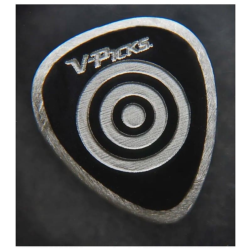 Púa V-Picks Bullseye Ghost Rim Smoked | Reverb