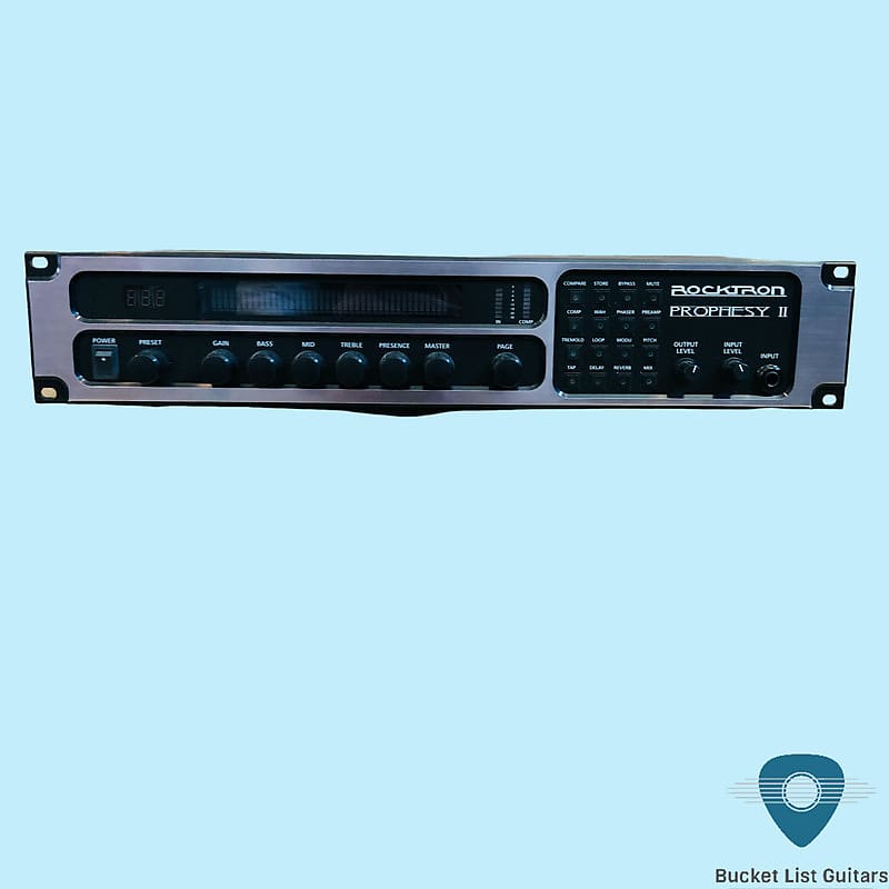Rocktron Prophesy II Rackmount Guitar Preamp/Mulit-Effect | Reverb