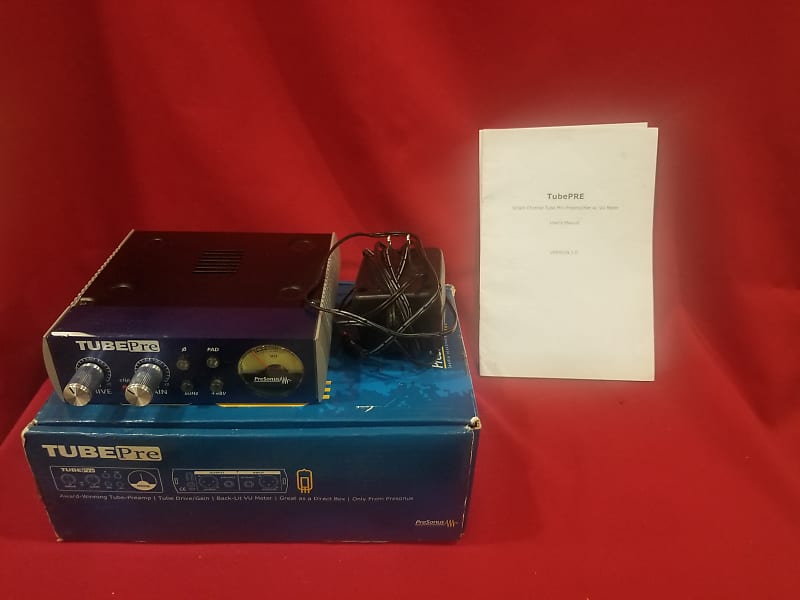 PreSonus TubePRE Single channel Mic-Preamplifier w/VU meter | Reverb