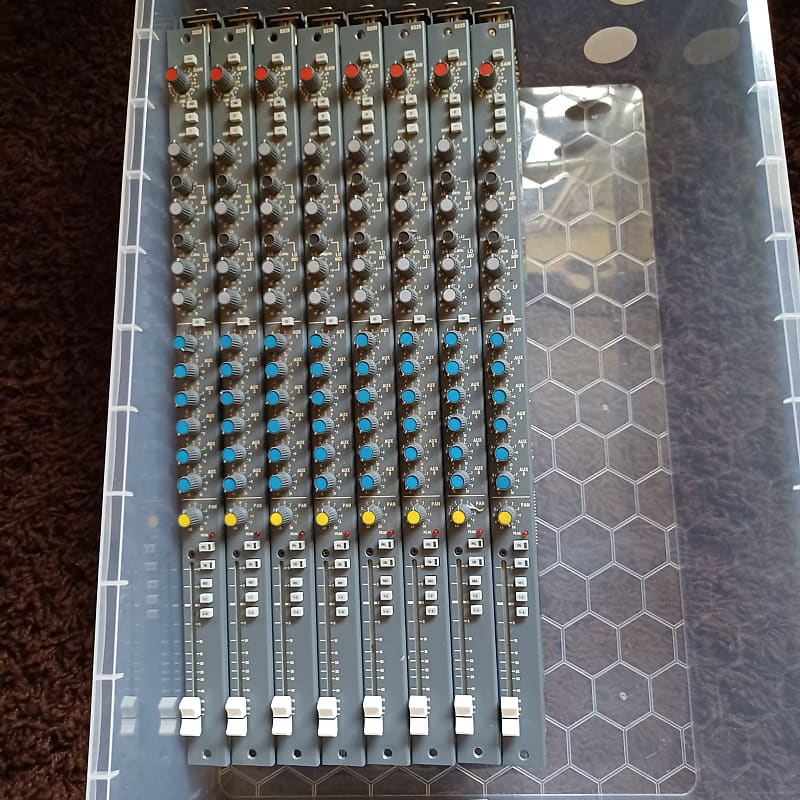 2x Soundcraft Delta DLX D225 channel strips 1989 | Reverb