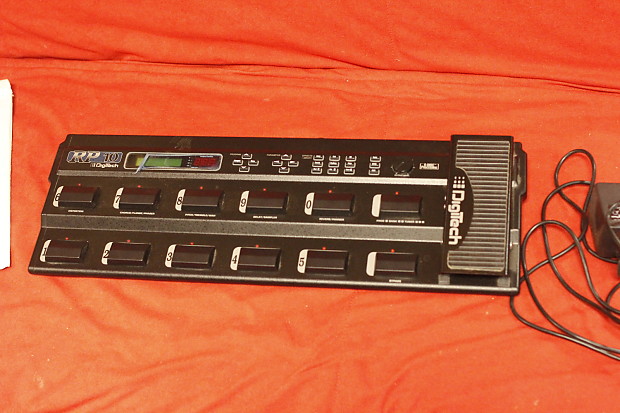 Digitech RP-10 Multi Effects Processor Guitar Foot Control & | Reverb