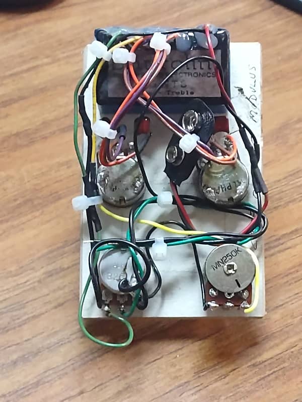 Bartolini Prewired GGWTB 2 band 1990's | Reverb