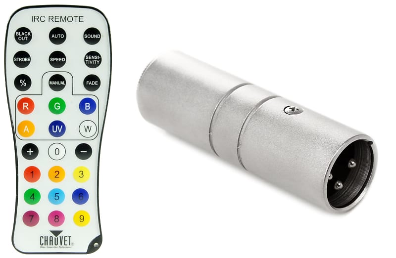 Chauvet DJ IRC-6 Infrared Remote Control Bundle with Hosa | Reverb