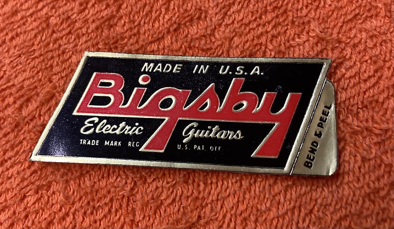 Bigsby Guitars NOS Sticker Decal | Reverb
