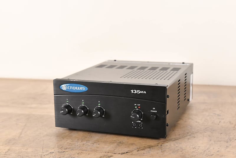 Crown 135MA Three-input 35W Mixer-Amplifier (church owned) | Reverb