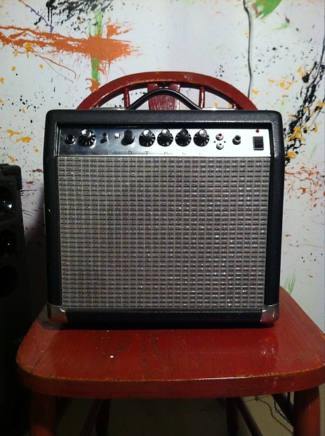 Fender Frontman Silverface Spring Reverb 15r Blacktolex, | Reverb