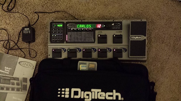 Like New DigiTech GNX3 with 128 MB Expansion Memory Card | Reverb