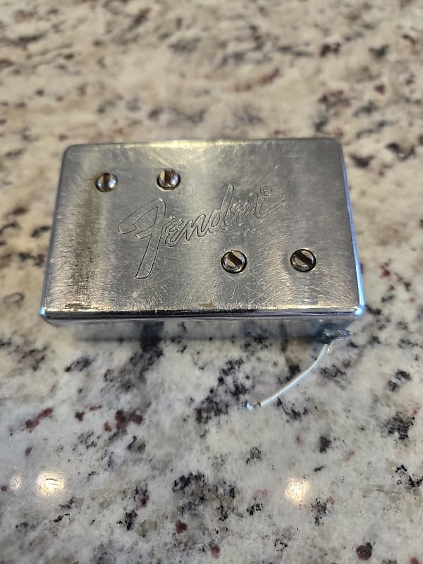 Fender Telecaster Bass wide range humbucker 70s - Nickel | Reverb