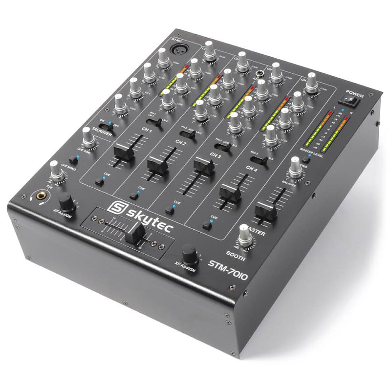 Skytec Stm7010 Mixer 4 Ch Dj Mixer Usb | Reverb