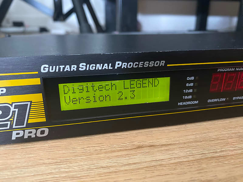 DigiTech GSP21 Pro (with Legend Upgrade, Foot Controller & | Reverb