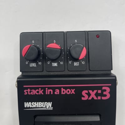 Washburn SX:3 Stack In The Box Distortion Rare Vintage Guitar | Reverb