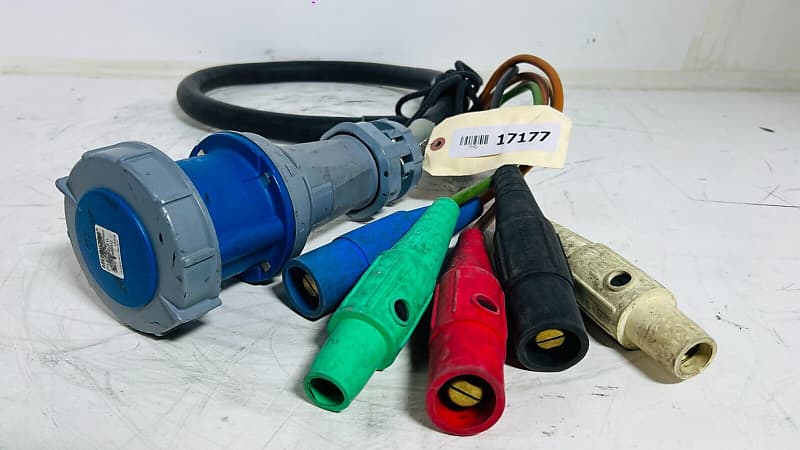 Pin and Sleeve 5FT Carn-Type SPlit Connectors With Camlock | Reverb