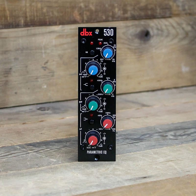 Open Box DBX 530 500-Series Parametric Equalizer Module EQ | Reverb
