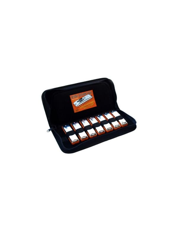 Session Steel 7 harmonica set with softcase | Reverb