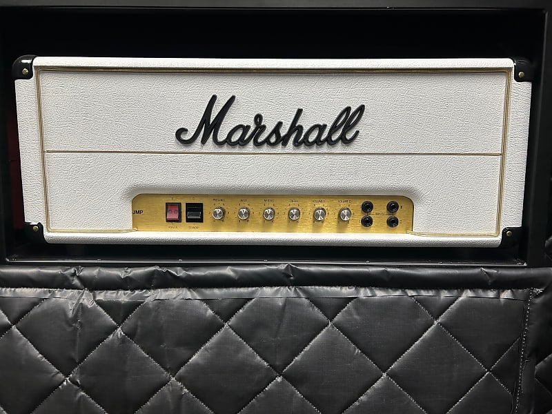 Marshall JMP 1959 MKII Super Lead 100-Watt Head 1979 - White | Reverb