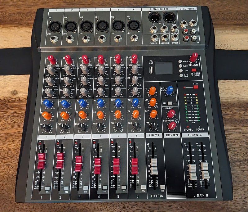 Unbranded, Imported 8 Channel Audio Mixer Console, Bluetooth | Reverb