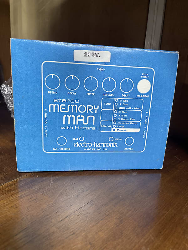 Electro-Harmonix Memory Man with Hazarai | Reverb